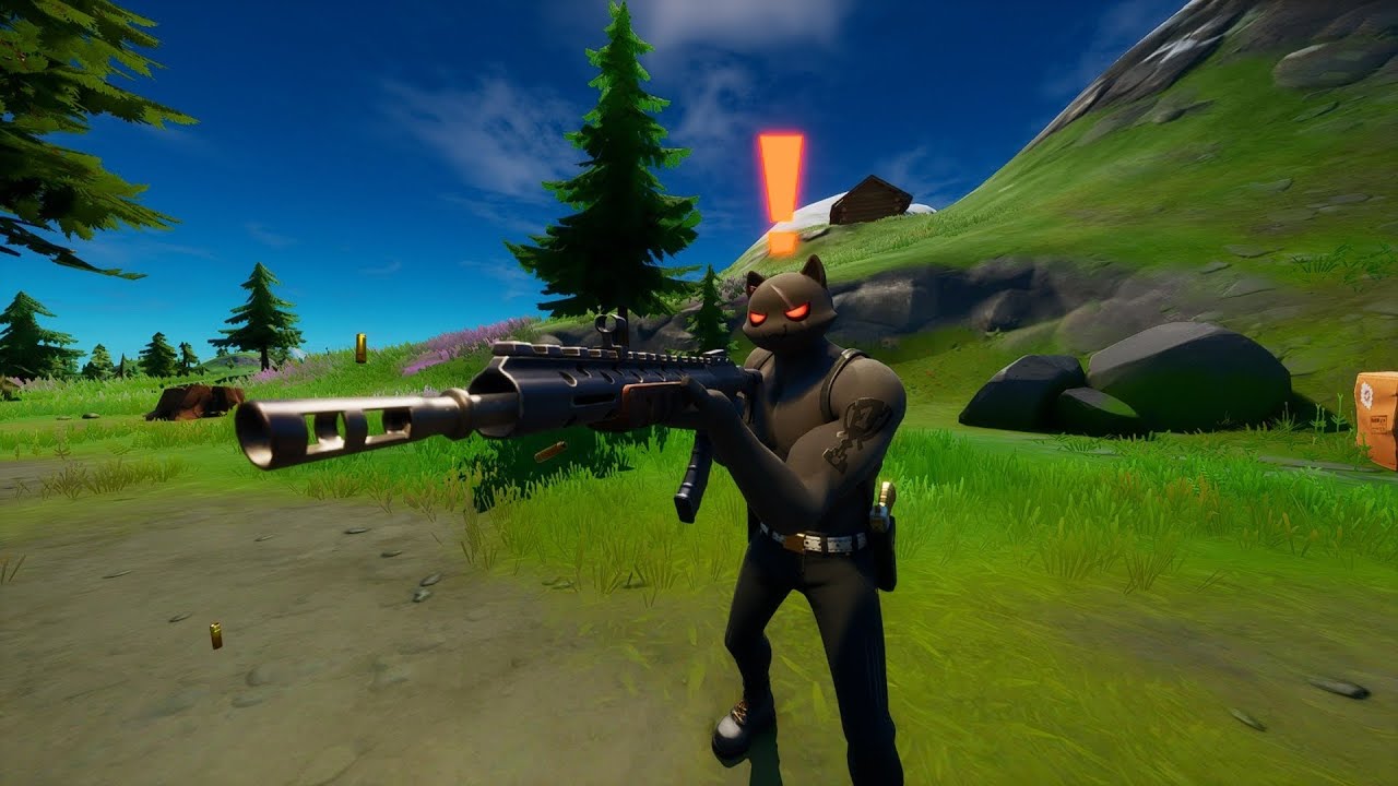 FORTNITE MEOWSCLES PEOW PEOW GUN ONLY - YouTube