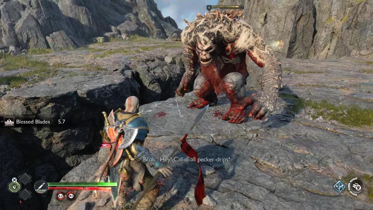 God of War Ragnarök - Ogre & Grim Horde at The Forge - GMGoW - YouTube