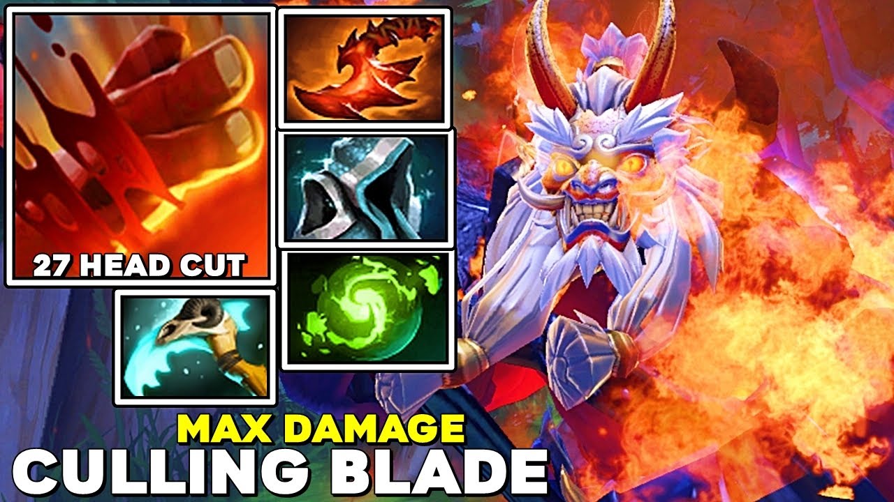 Culling Blade MAX DAMAGE - Axe - DESTROY ENEMY HEADS - INSANE SUPER ...
