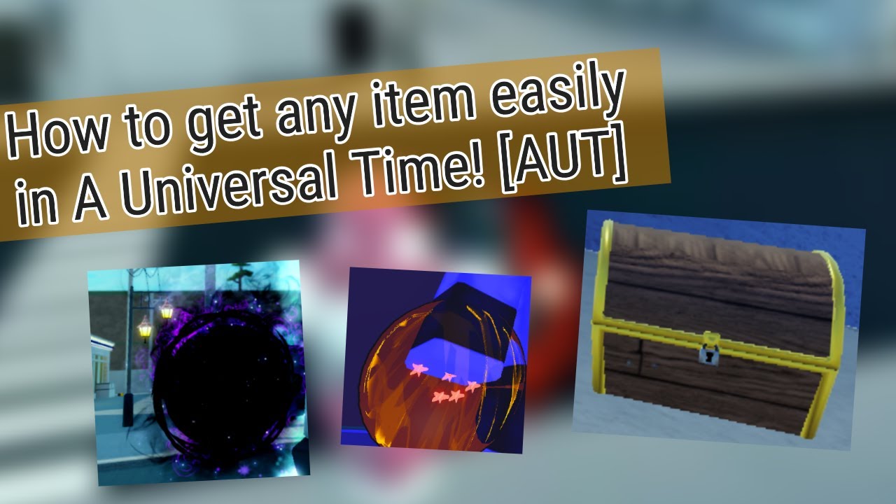 How to get any item *EASILY* in A Universal Time! [AUT] - YouTube