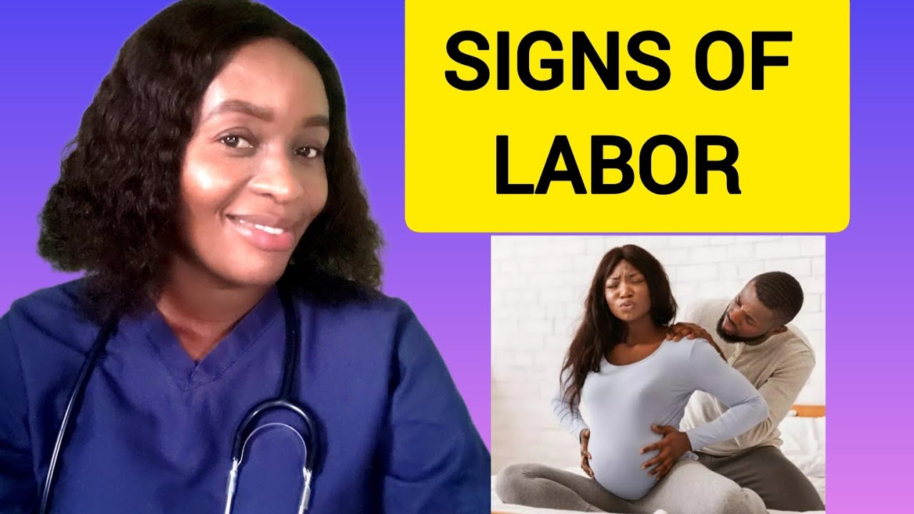 Signs of labor / labor Signs for pregnant women - YouTube