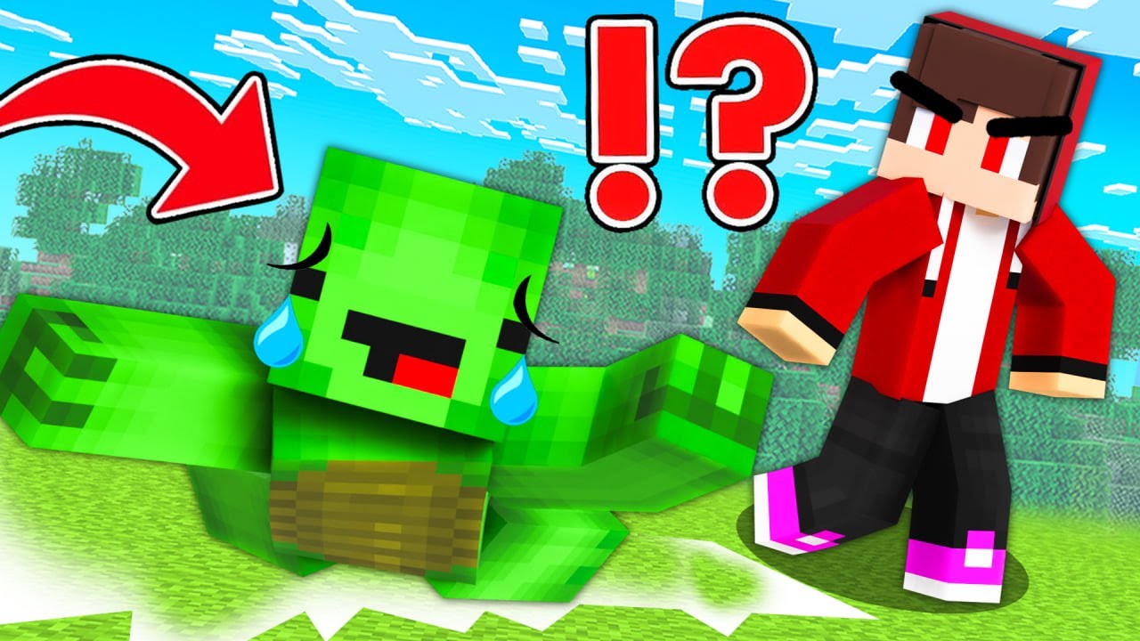 Why Did JJ Became EVIL And HURT Mikey ?! - in Minecraft Maizen! - YouTube