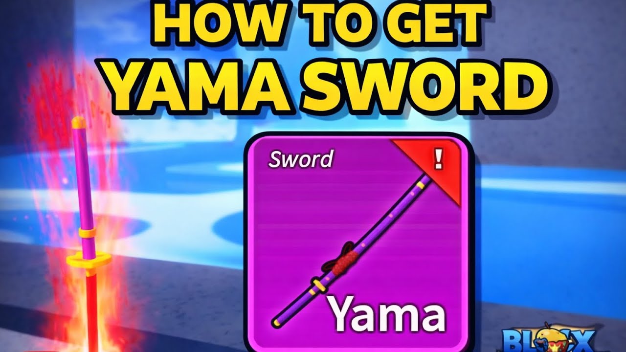 How to get yama sword in blox fruits ll step by step. #blox fruits ...