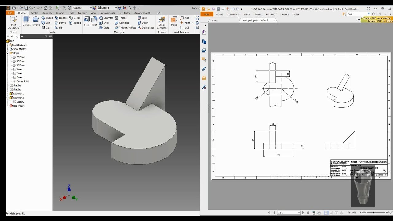 007 - 3D Rendering in inventor - YouTube