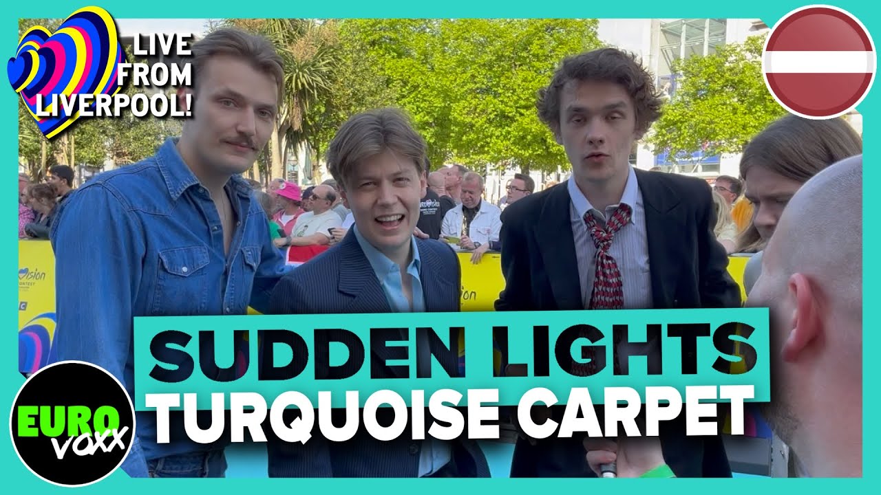 LATVIA EUROVISION 2023: SUDDEN LIGHTS - AIJA (TURQUOISE CARPET ...