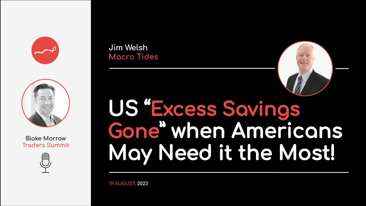 US “Excess Savings Gone” when Americans May Need it the Most! - YouTube