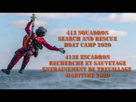 413 Squadron Search and Rescue Boat Camp 2020 - YouTube