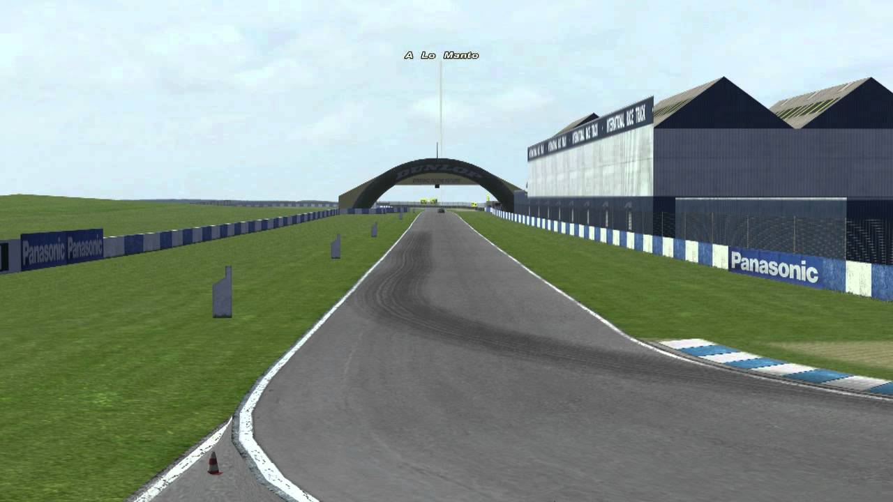 rFactor- Seat Leon@ Donington - YouTube