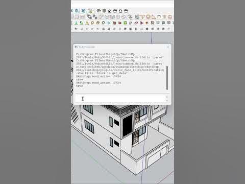 Clipping issue resolved in SketchUp #viral #shorts #sketchup - YouTube