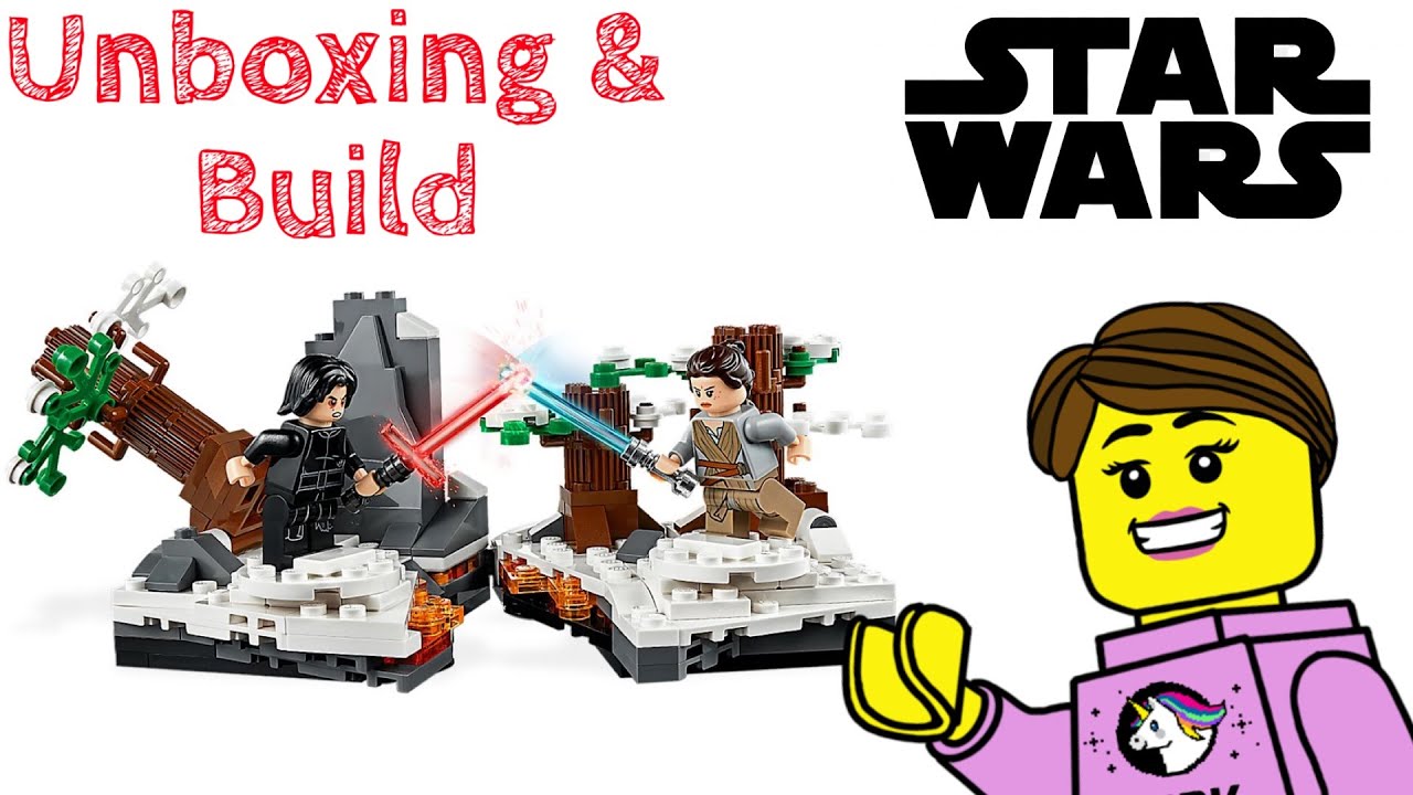 Lego Star Wars The Force Awakens Duel on Starkiller Base Unboxing ...