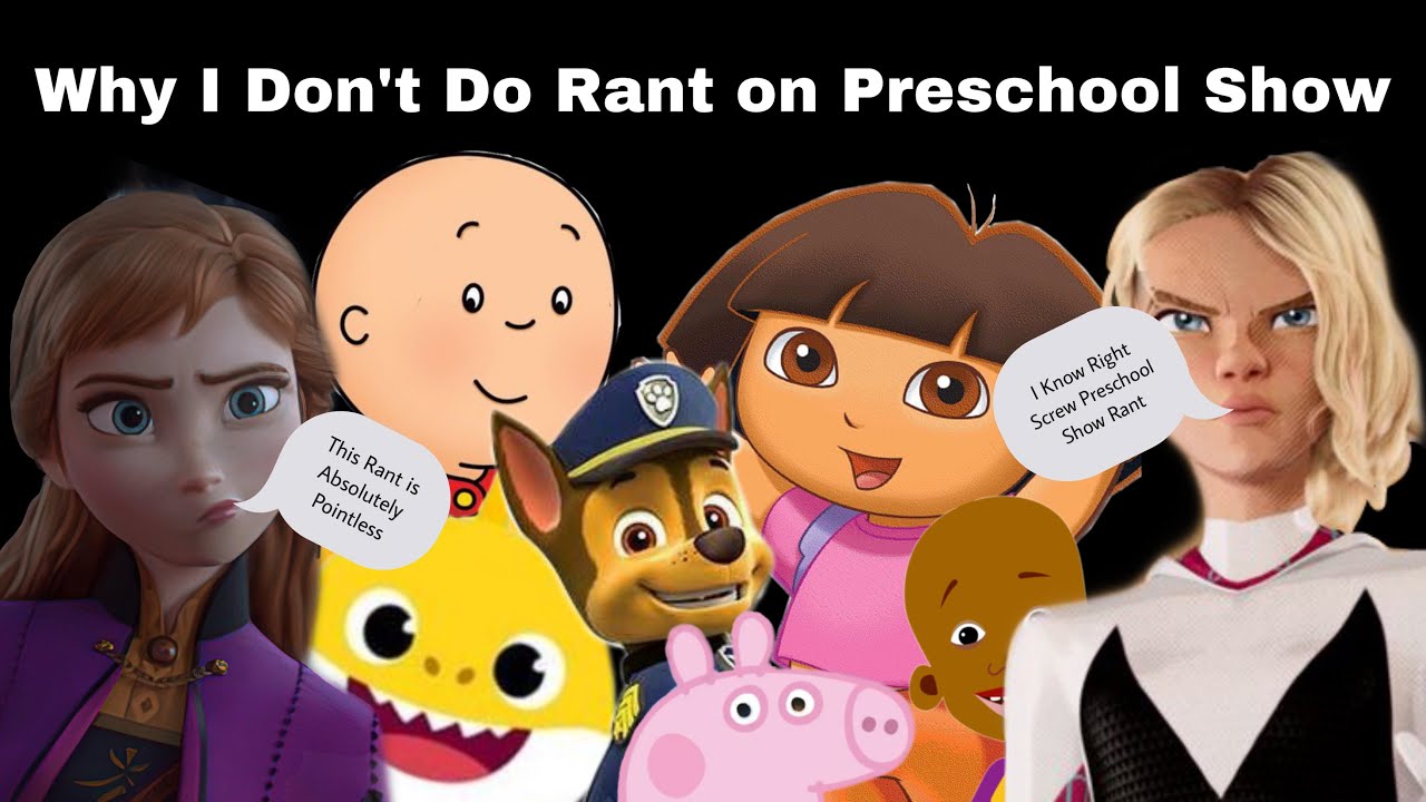 Why I Don’t Do Rant on Preschool Show - YouTube