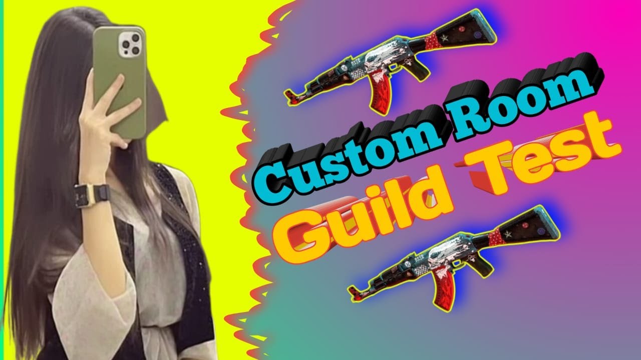 Free fire !! Custom Room Live !! Guild Test 🔴 - YouTube