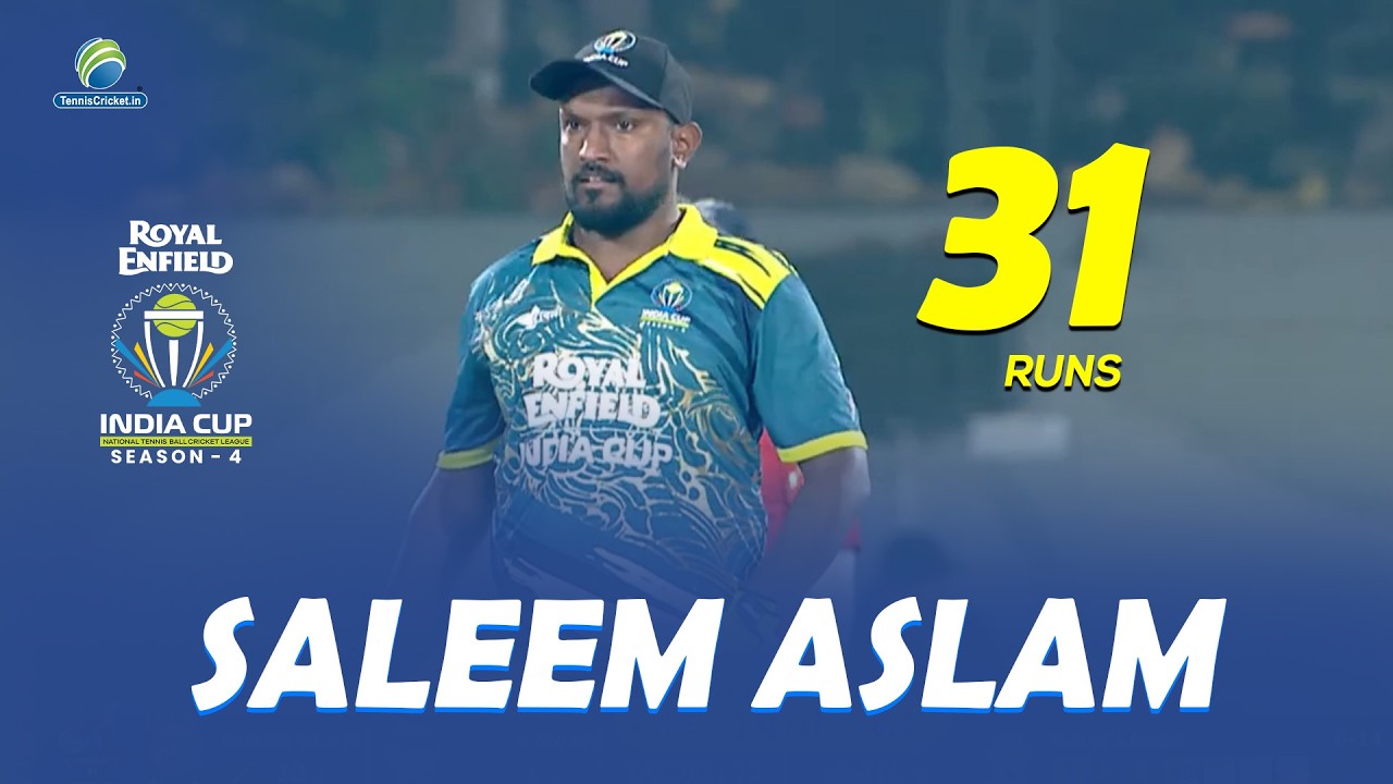 Saleem Aslam 9 Balls 31 Runs || India Cup 2026, Season 4 - YouTube