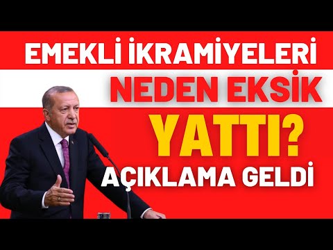 EMEKLİ İKRAMİYELERİ NEDEN EKSİK YATTI? EKSİK YATANLARA MÜJDE DUL VE YETİM ENGELLİ 2022