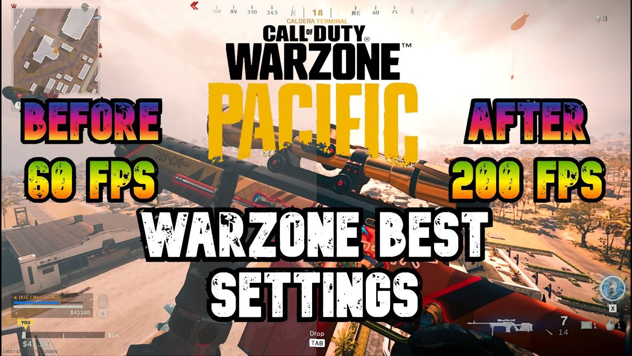 BEST PC Settings for Warzone Season 5! (Maximize FPS & Visibility ...