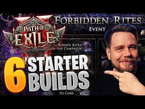 6 League Starter Build-Empfehlungen für das PoE 2 0.5.5 Event