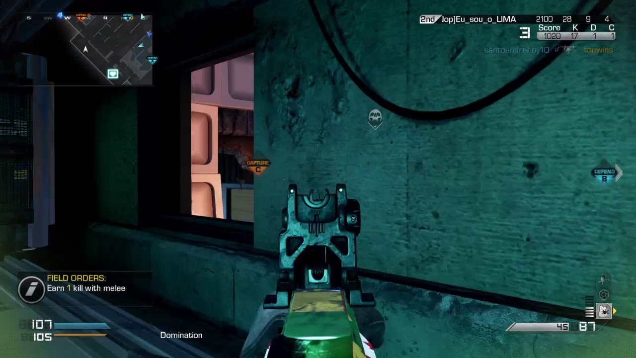 Call of Duty Ghosts: KEM Strike on Free Fall (2017 Throwback Gameplay) - YouTube