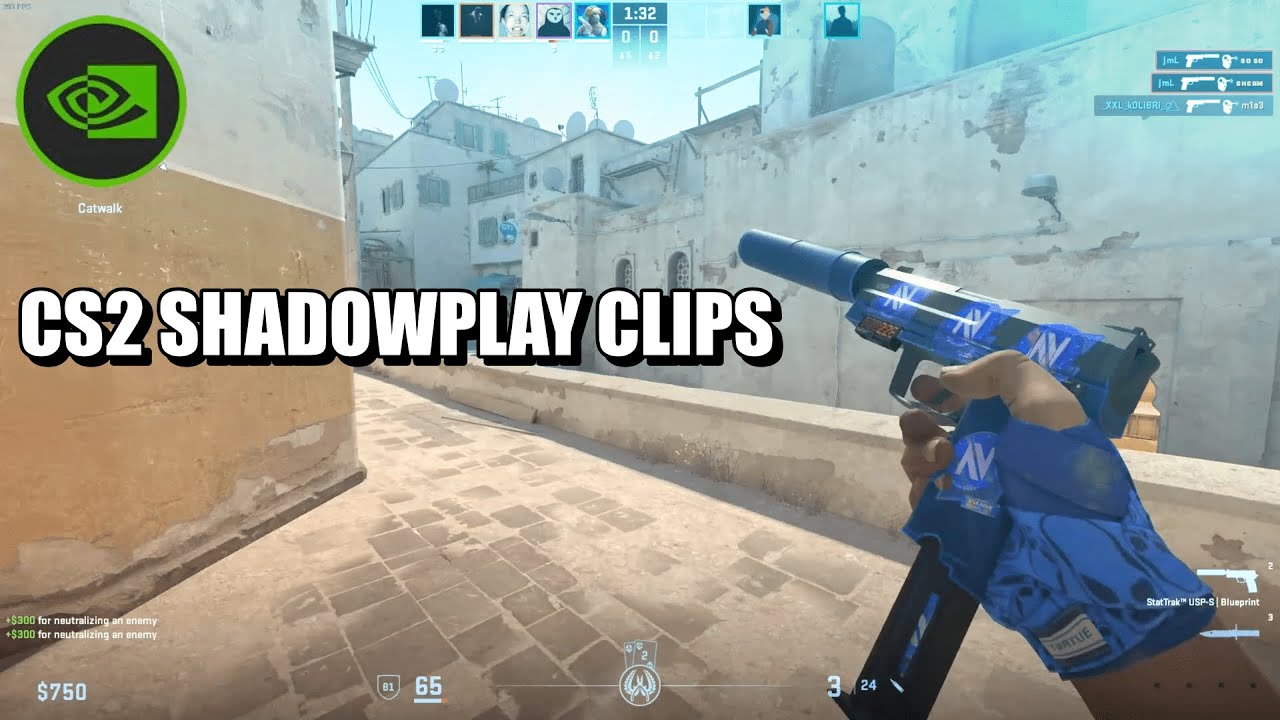 CS2 SHADOWPLAY CLIPS - YouTube