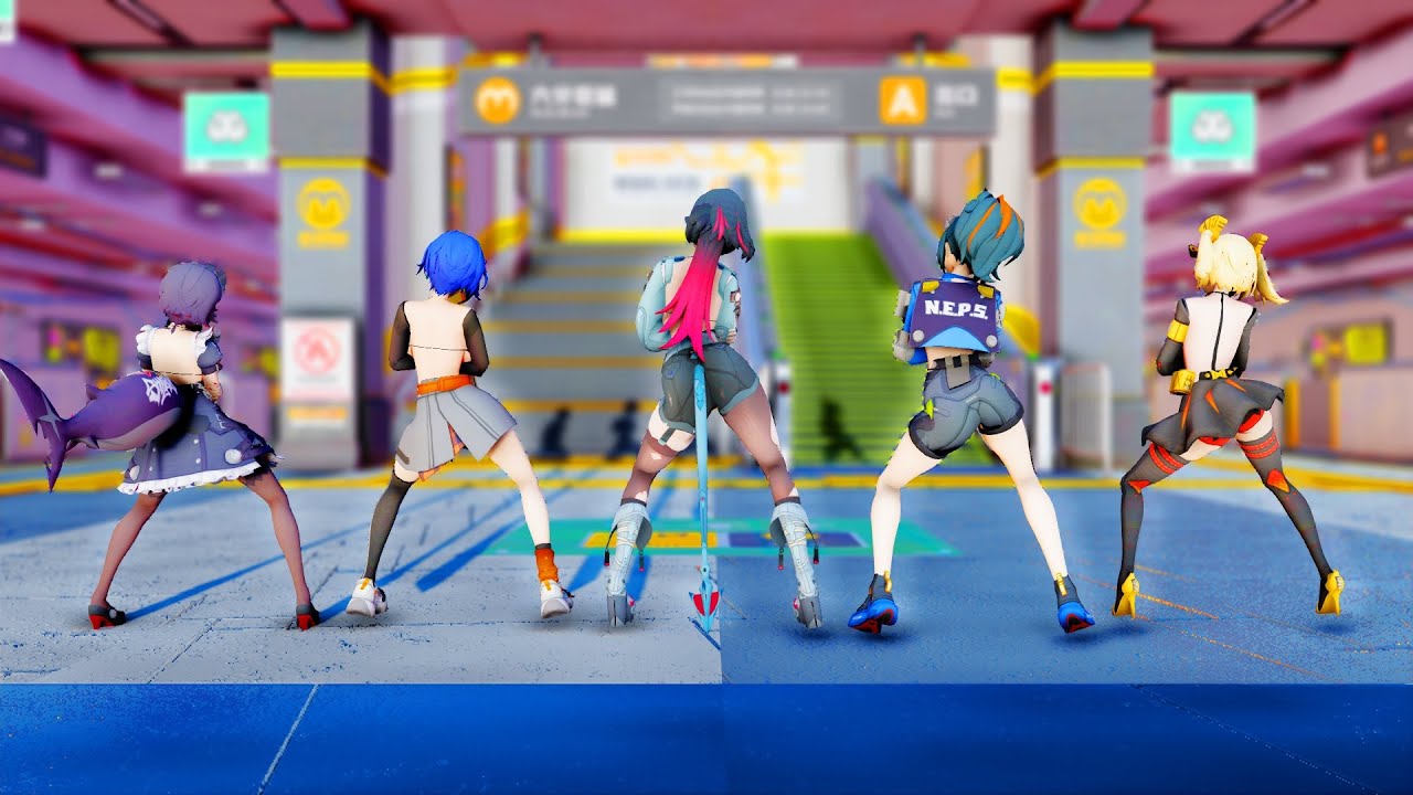 MMD r18 BlaBlaBla😳【Zenless Zone Zero】 - YouTube