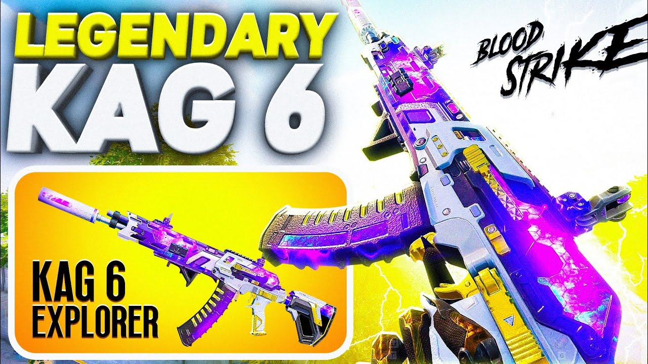 LEGENDARY Kag 6 Explorer Skin in Blood Strike | Cost & Showcase - YouTube