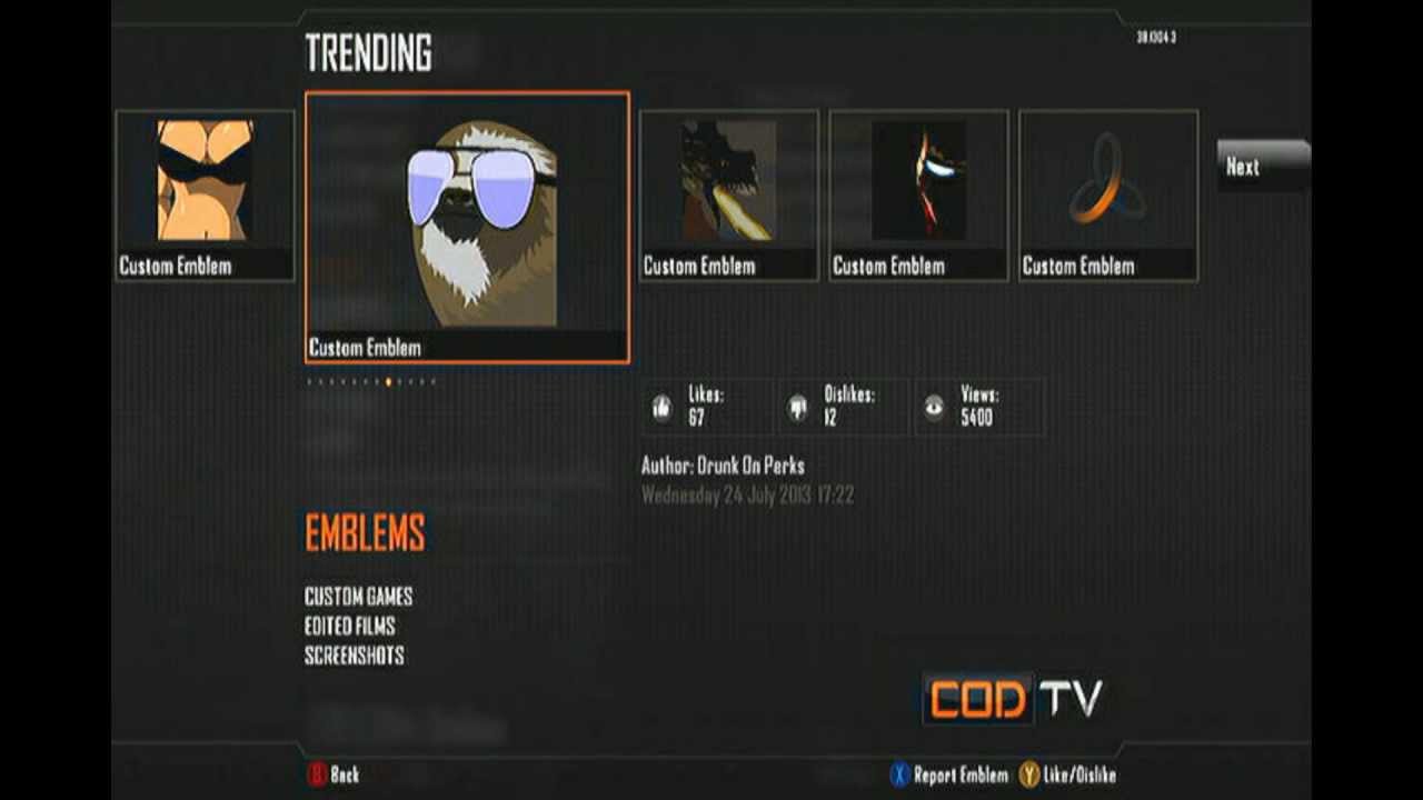 Top 10 Best & Funniest BO2 Emblems of the Week Ep.4 :: FaZe v OpTic ...