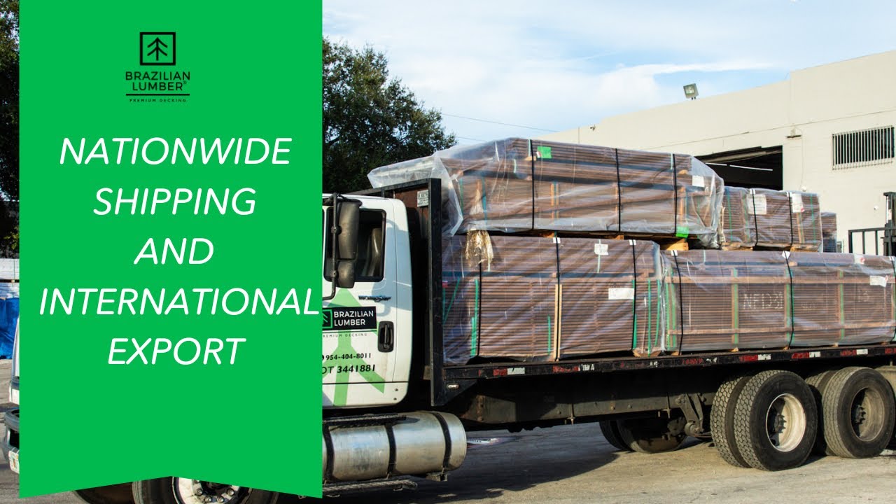 Nationwide shipping and international export - YouTube