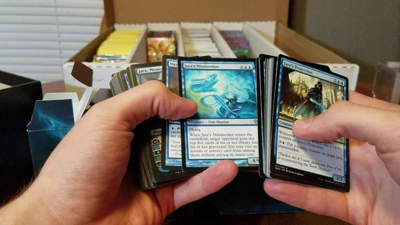 Magic The Gathering current collection - some talking - YouTube