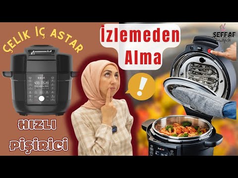 Mutfakta Geçen Zamanı Yarıya İndirin⏳İnstant Pot İle  Tek Kapakta Hem DÜDÜKLÜ TENCERE Hem AİR FRYER