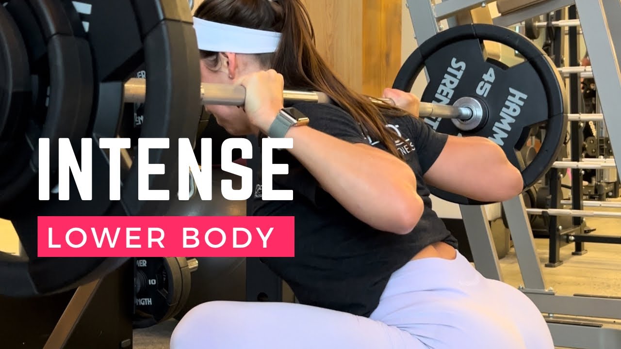 INTENSE LOWER BODY TRAINING SESSION!!! - YouTube