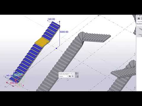 Concrete Stairs en Tekla Structures - YouTube