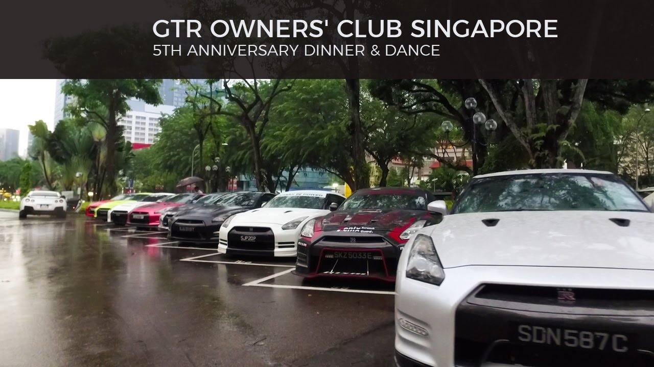 GTR Owners' Club Singapore 5th Anniversary Dinner & Dance - YouTube