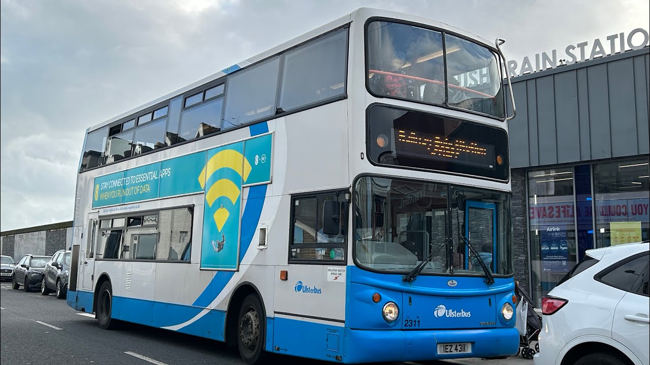 Ulsterbus Volvo B7TL ALX 400 2311 in Portrush (29/8/23) - YouTube