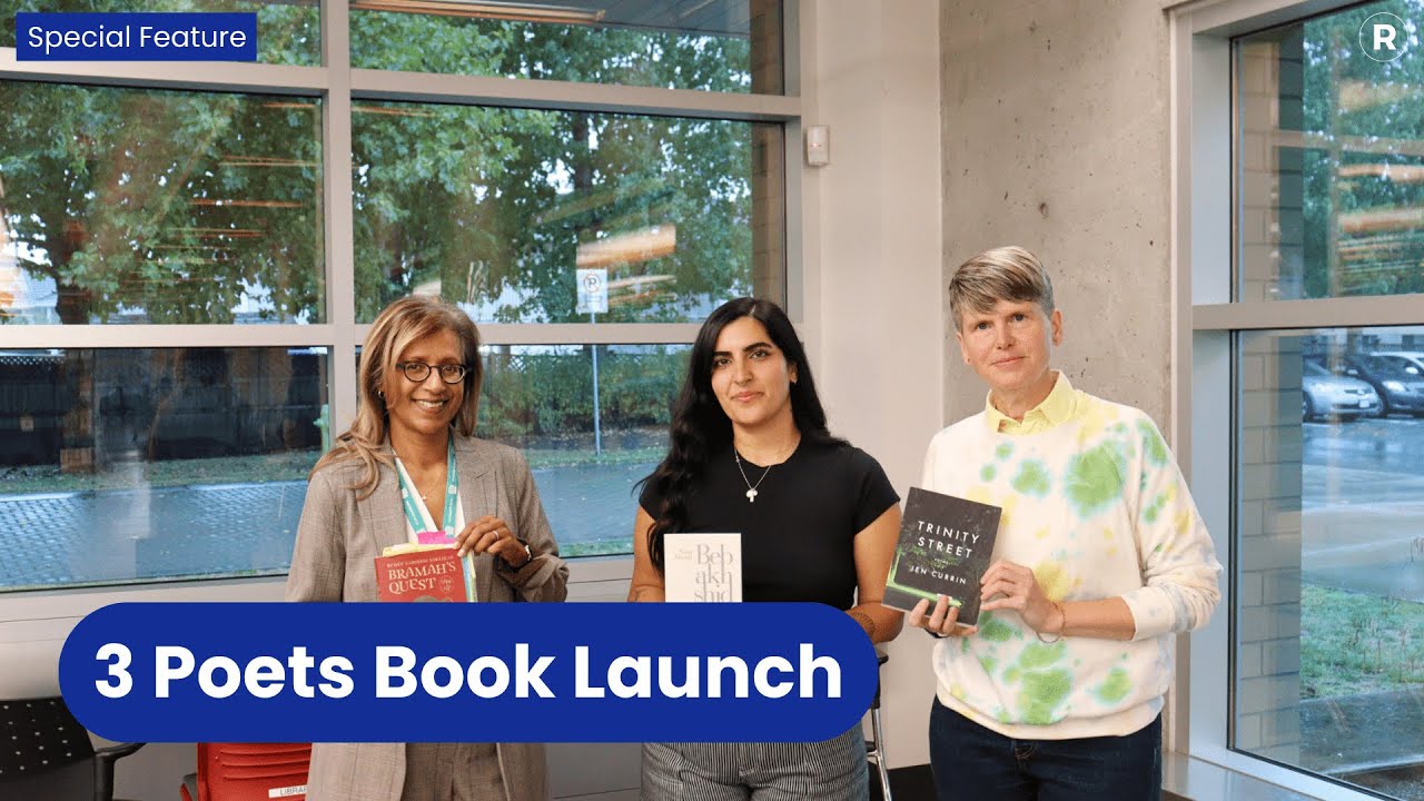 Special Feature: 3 Poets Book Launch - YouTube