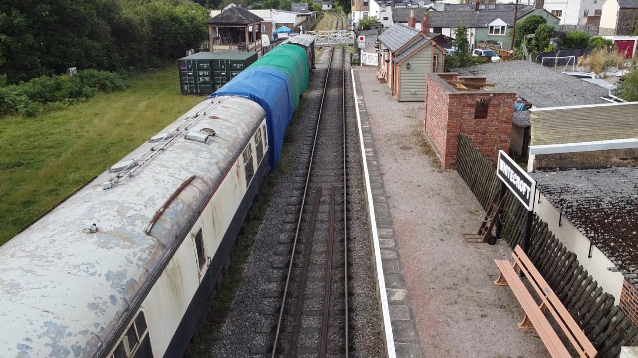 WHITECROFT STATION , 🚂 @redfox111 🎥🛸Dean Forest Railway,👀 Lydney 🚂‼️💨🆙🔝 ...