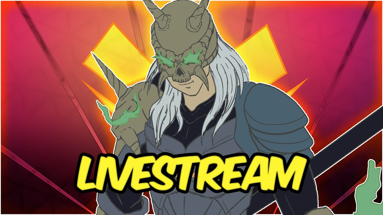 Drawing a Necromancer Part 1 (Livestream) - YouTube