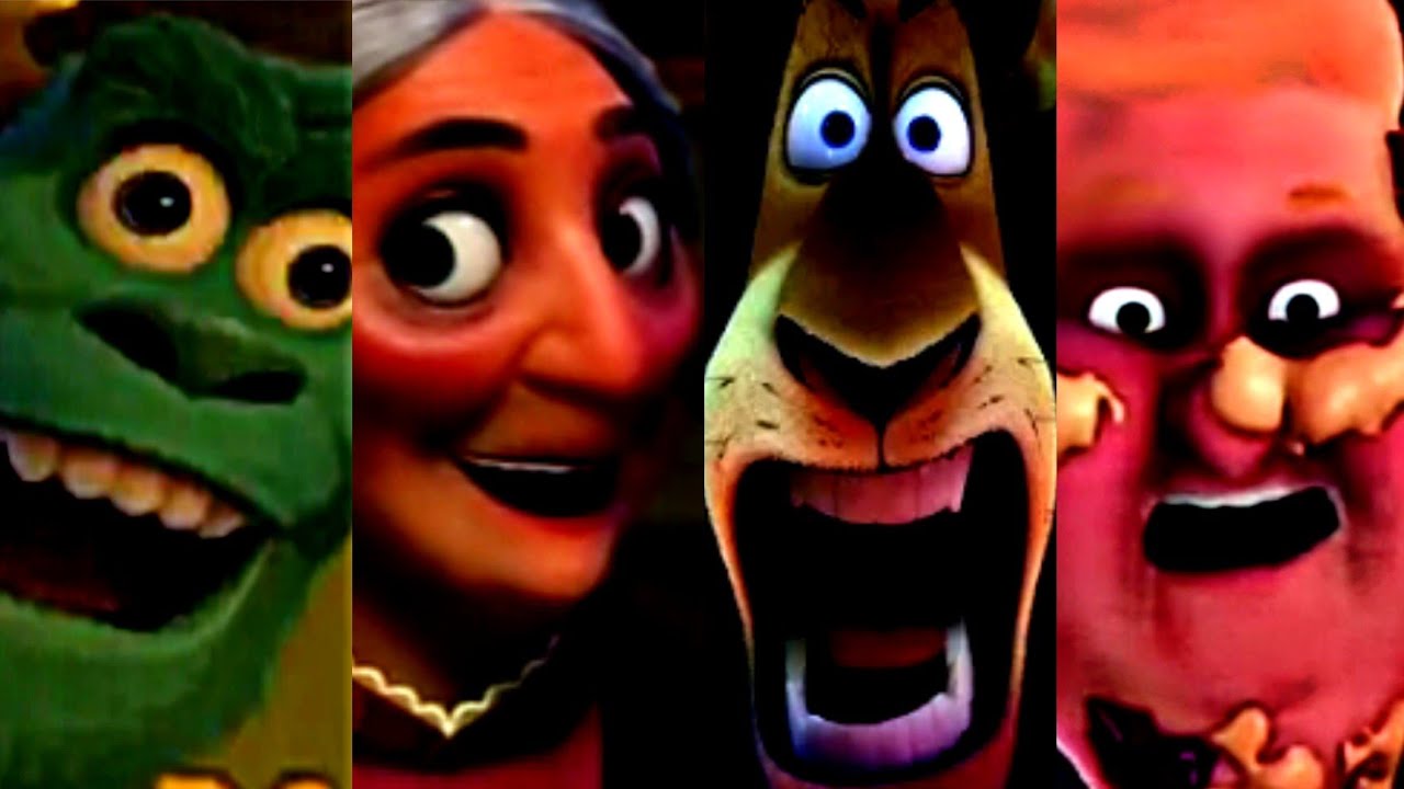 1 Second in 23 animated movies - YouTube