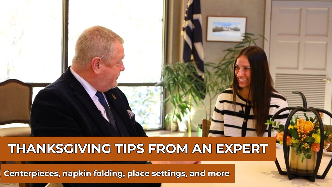 Thanksgiving Tips & Tricks with a Professional: Transform your space ...