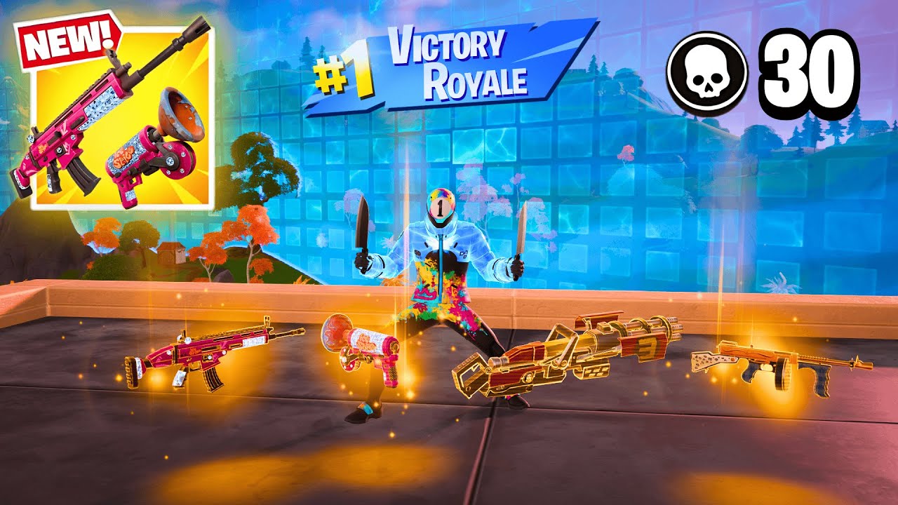 ALL MYTHIC GUNS IN FORTNITE + ICE SPICE MYTHICS (NEW! Fortnite OG ...