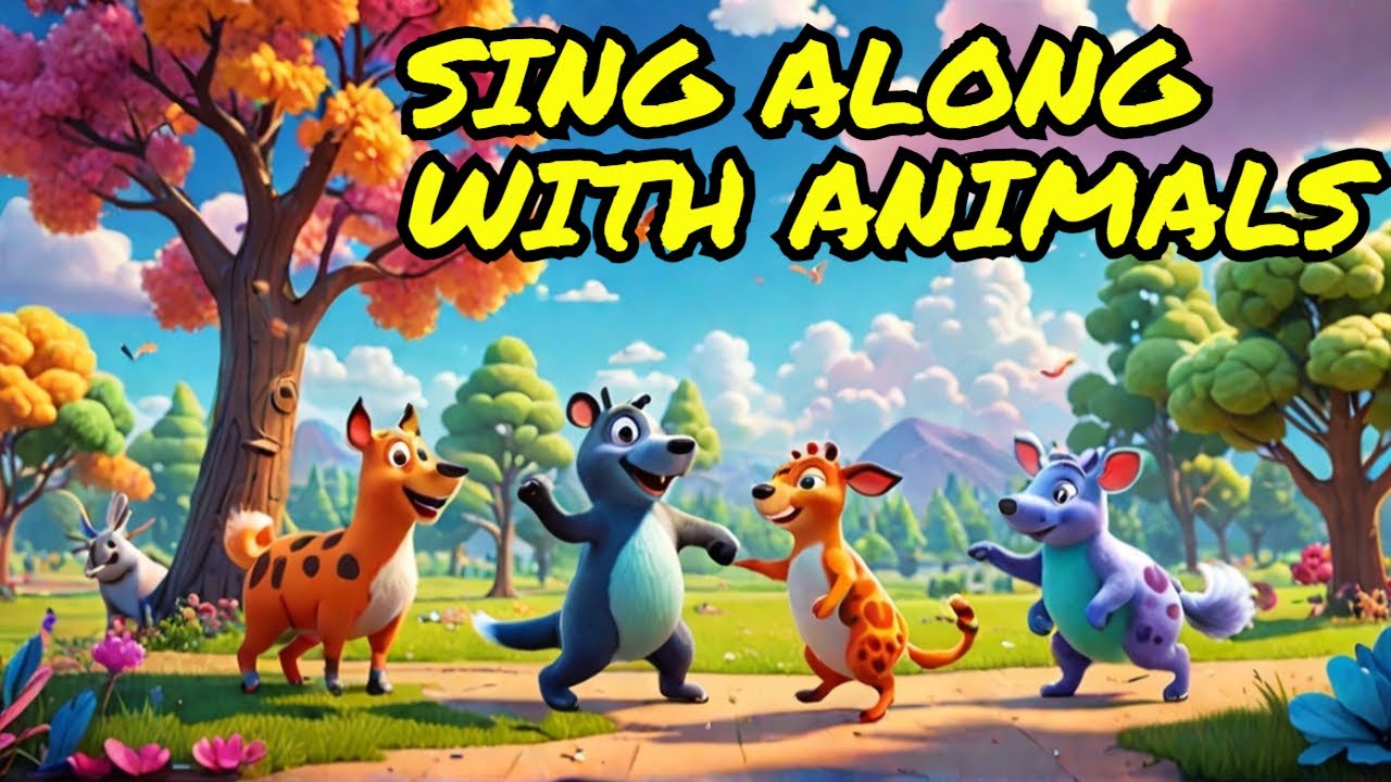 KIDS LEARNING & SING ALONG WITH ANIMALS | BEST KIDS ANIMAL SONG ...