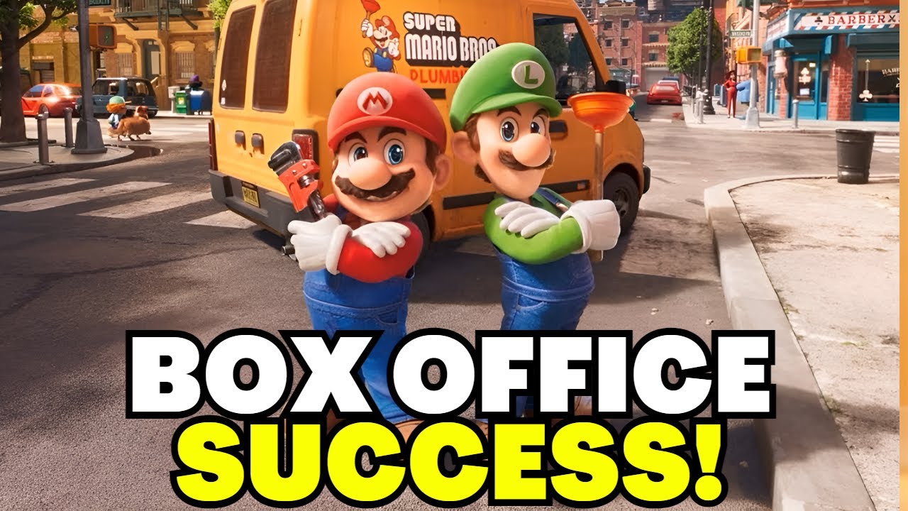 THE SUPER MARIO BROS. MOVIE SMASHES BOX OFFICE RECORDS ON OPENING DAY ...