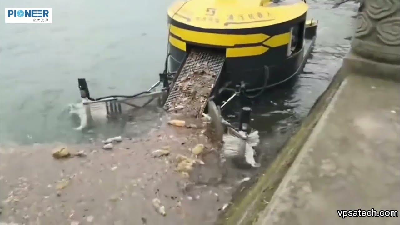 【China River Cleaning Robot】What an Amazing Invention! - YouTube