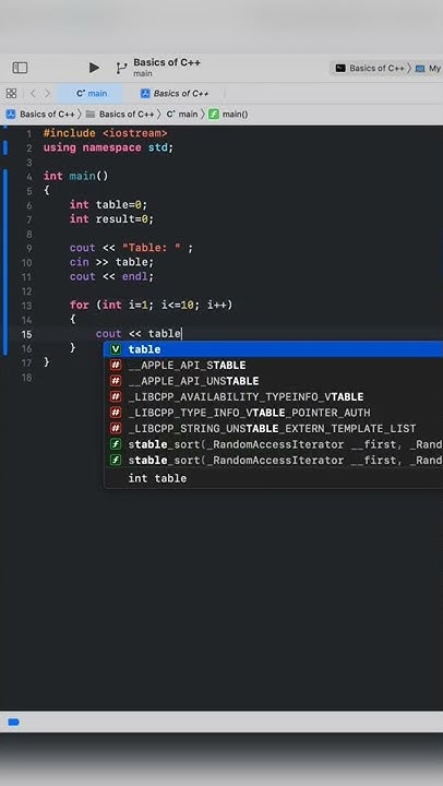 Generate a Table in #c++ | #programming | #forloop - YouTube