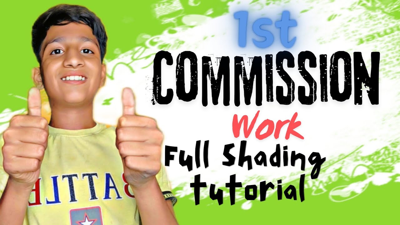 1st Commission work Full Shading tutorial @aarfilart - YouTube