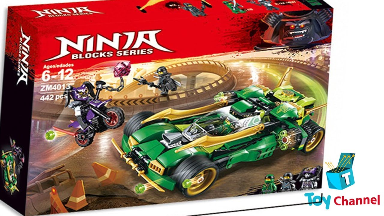 Lắp Ráp Lego Ninjago Ninja Nightcrawler Xe Đua Bóng Đêm Của Lloyd Toy ...