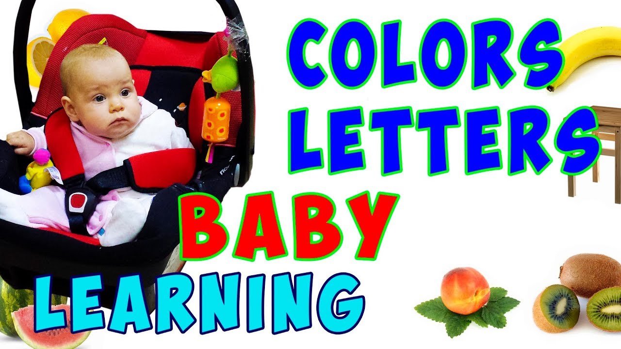 Kids learn color and letters. - YouTube