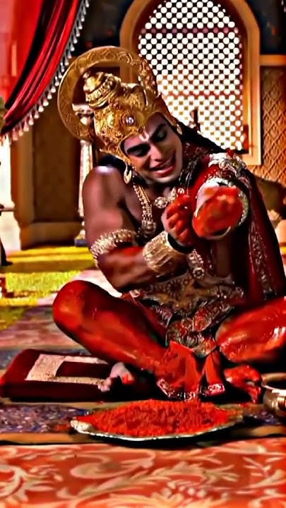 Hanuman Ji Using Sindoor🔥viral Hanumanji Shorts Youtube