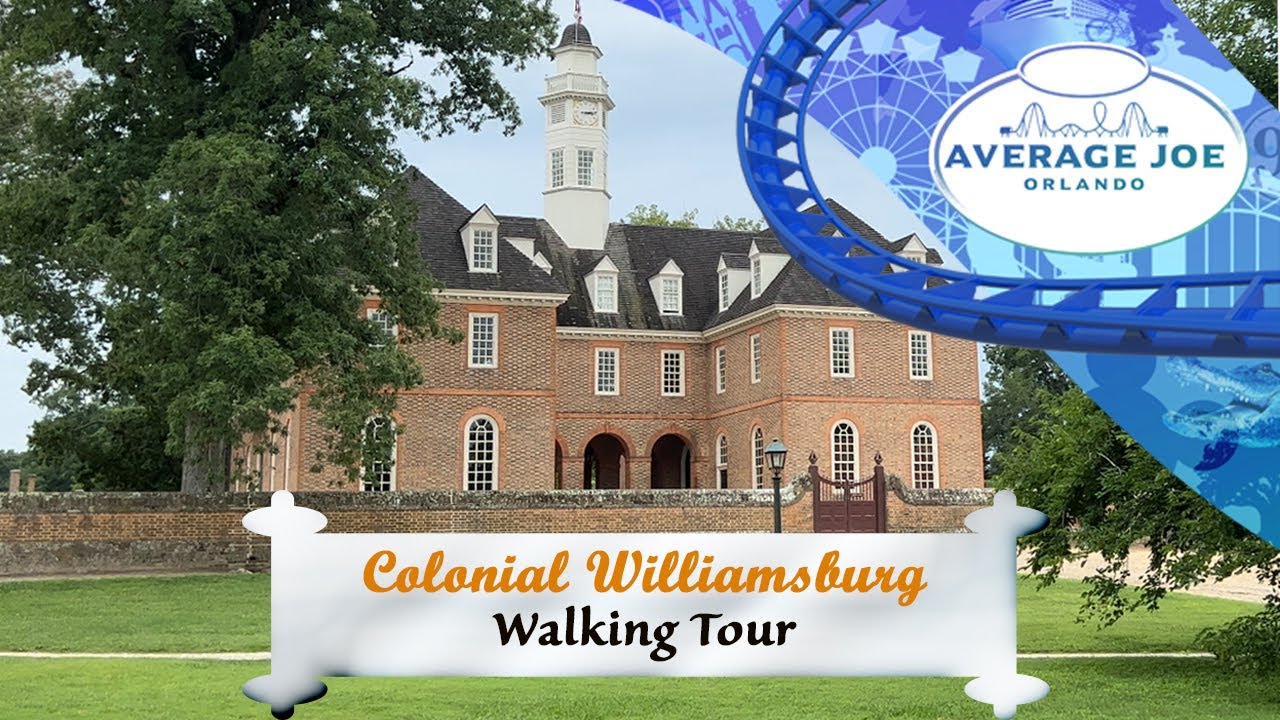 Colonial Williamsburg Walking Tour - YouTube