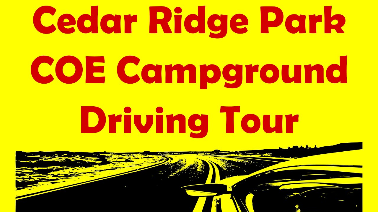 Cedar Ridge Park COE Campground - Temple Texas - YouTube