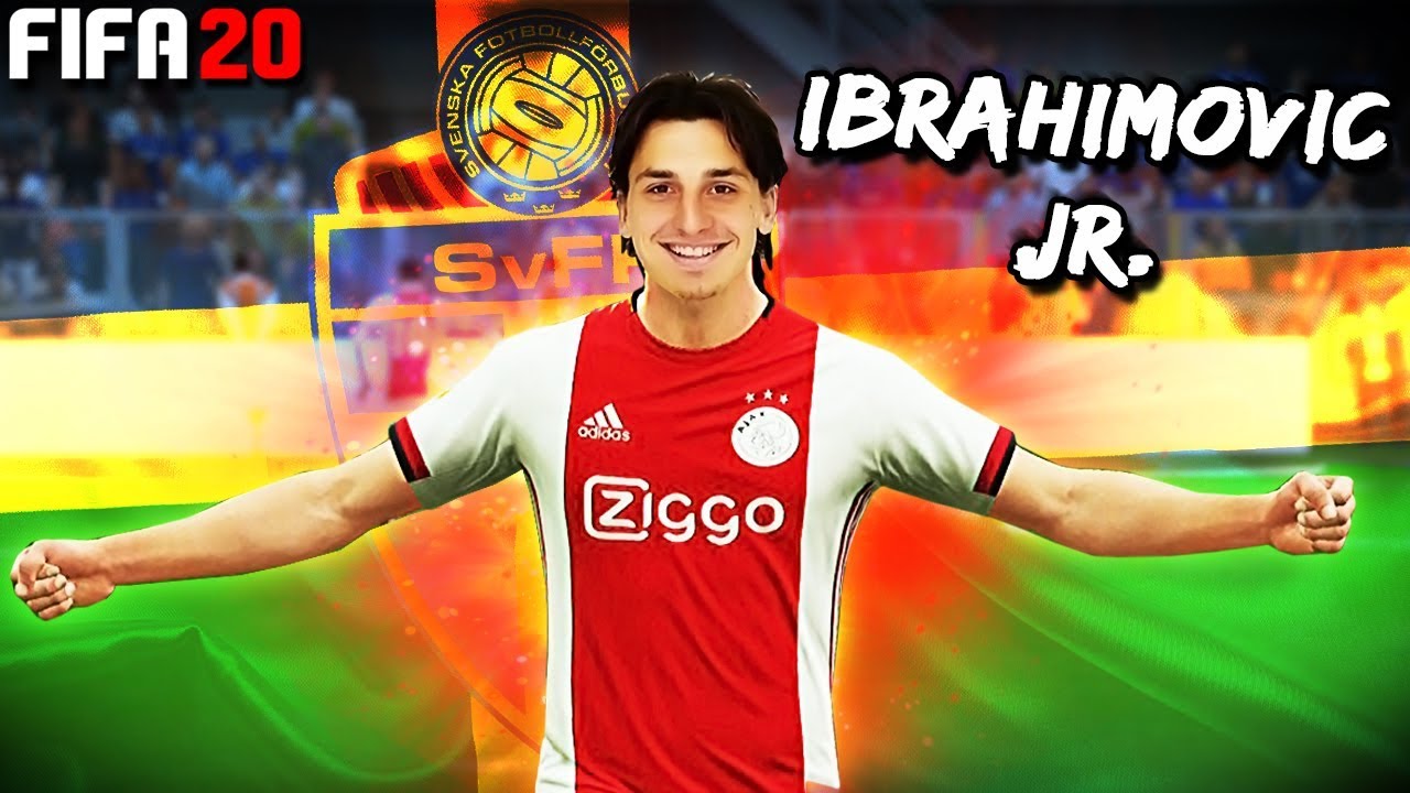 O INÍCIO DA CARREIRA DO FILHO DO IBRAHIMOVIĆ ⚽🔥 FIFA 20 - CARREIRA IBRA ...