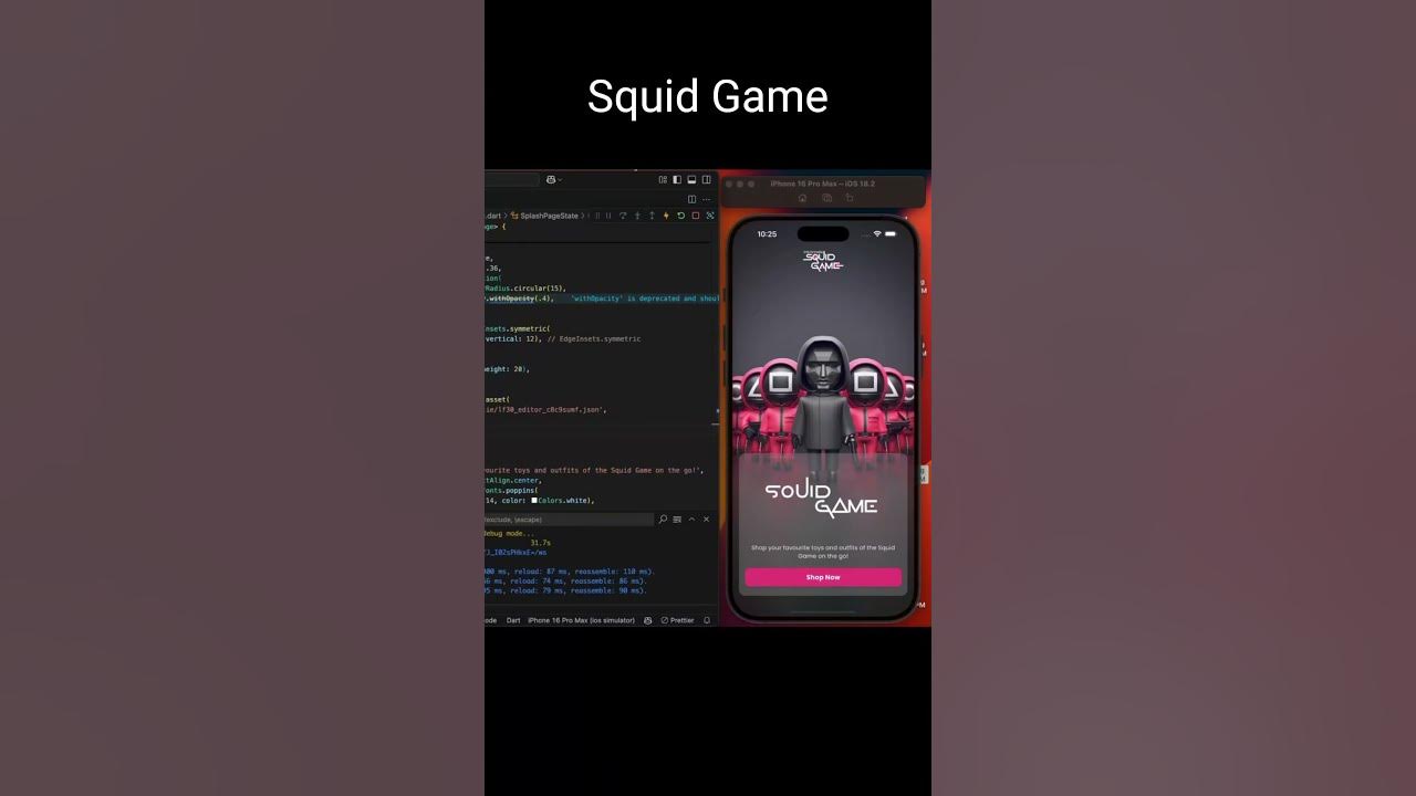 Flutter Squid Game Splash Screen: A Tutorial - YouTube